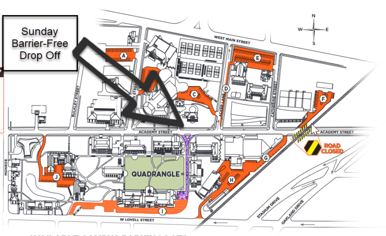 Accessibility Information – Commencement | Kalamazoo College